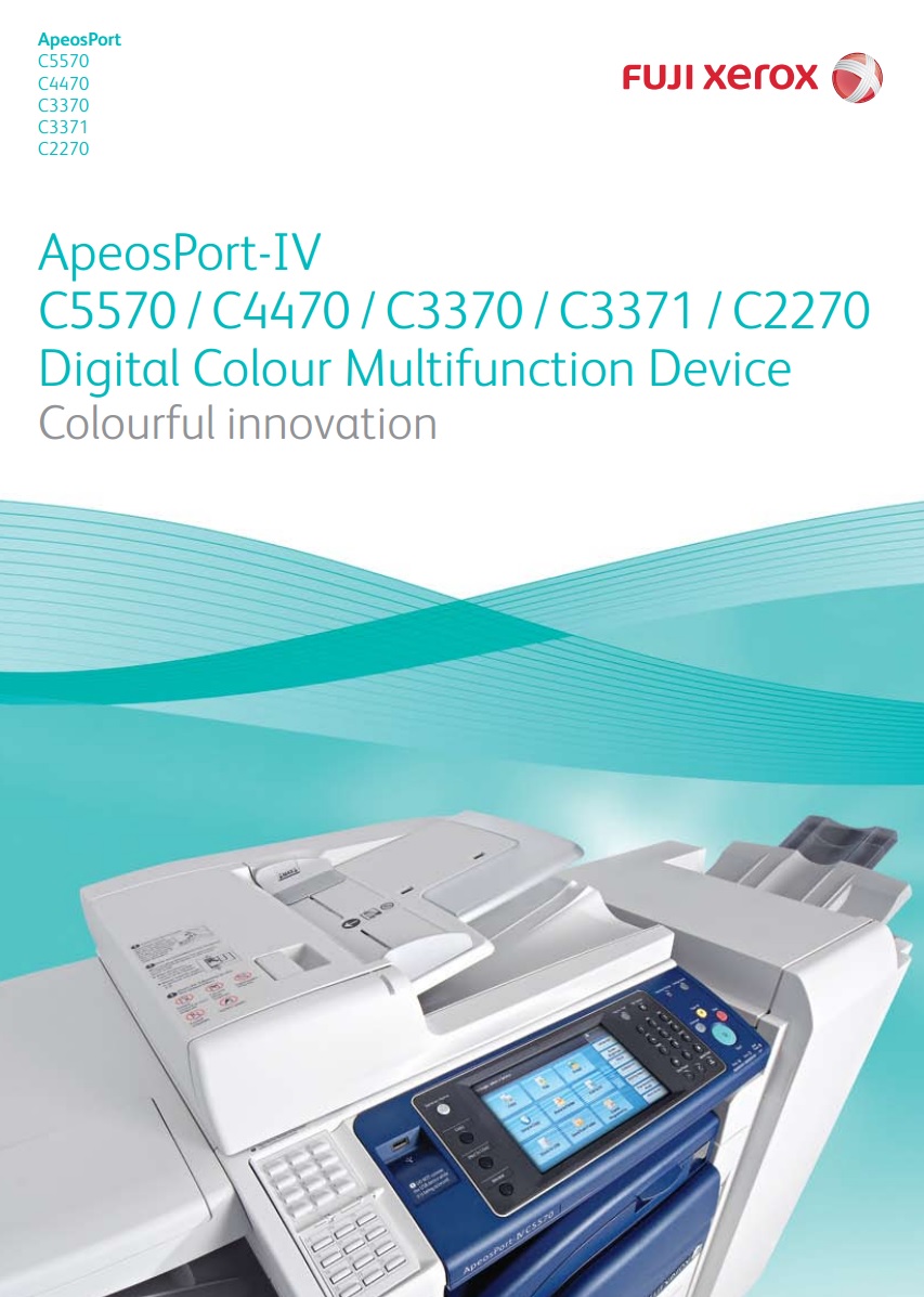 Fuji Xerox ApeosPort IV C3370R C5570R – Authorized Dealer ตัวแทนจำหน่าย ...